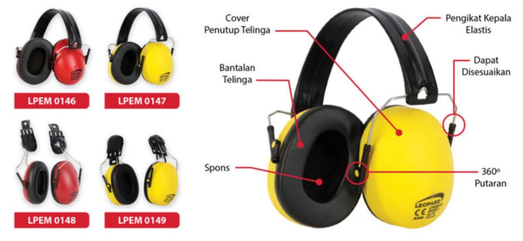 Earmuff Leopard - PT. FORZA NIAGA DAYATAMA